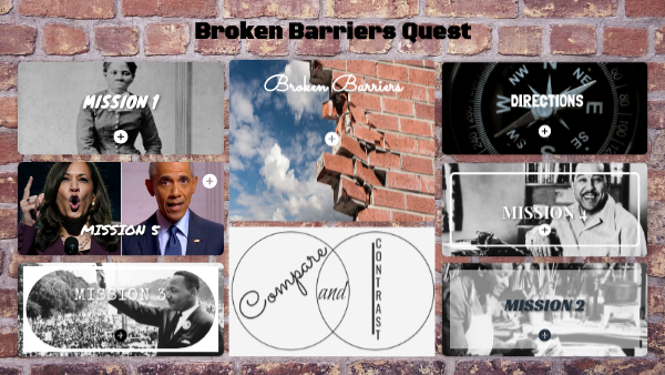 Broken Barriers Quest | Genially