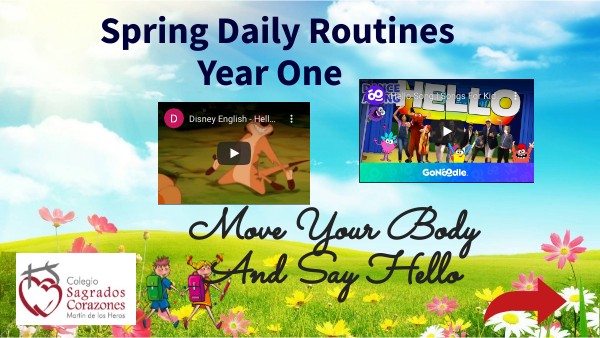 SPRING DAILY ROUTINES YEAR ONE