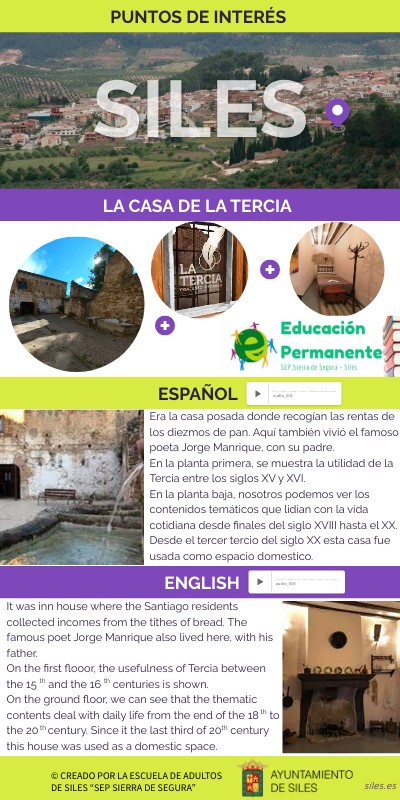LA CASA DE LA TERCIA