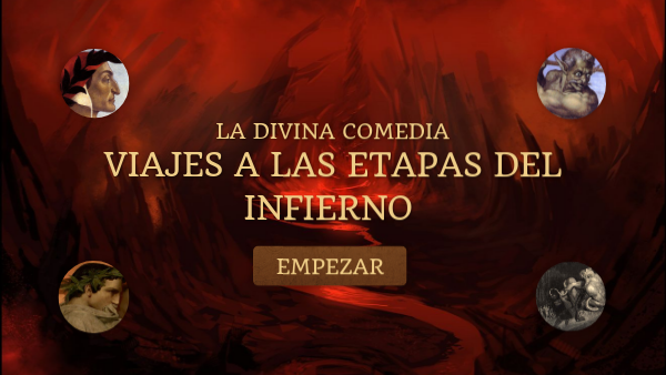 Juego viaje por las etapas del infierno