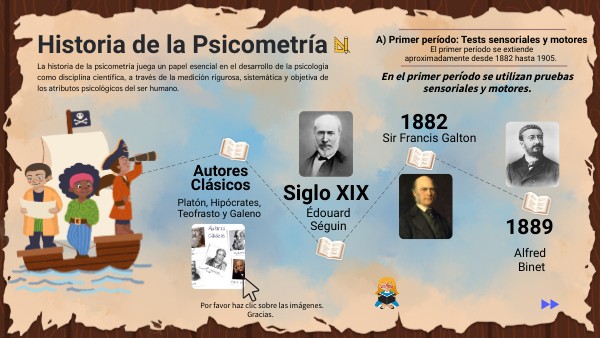 Historia de la Psicometría | Genially