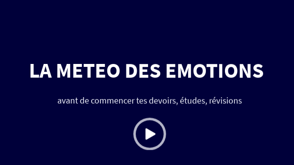 LA METEO DES EMOTIONS | Genially