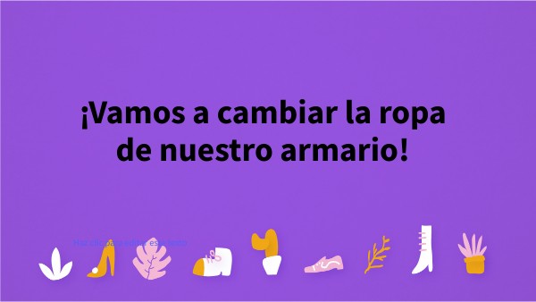 La ropa de primavera | Genially