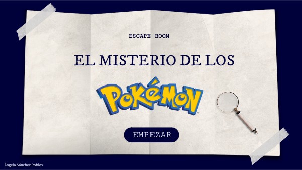Escape room POKEMON | Genially