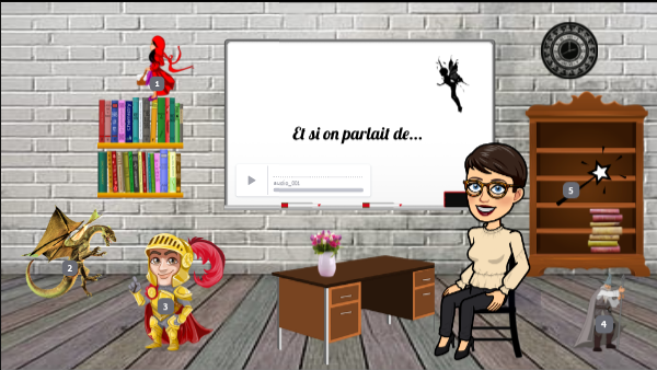 Le conte - classe virtuelle | Genially