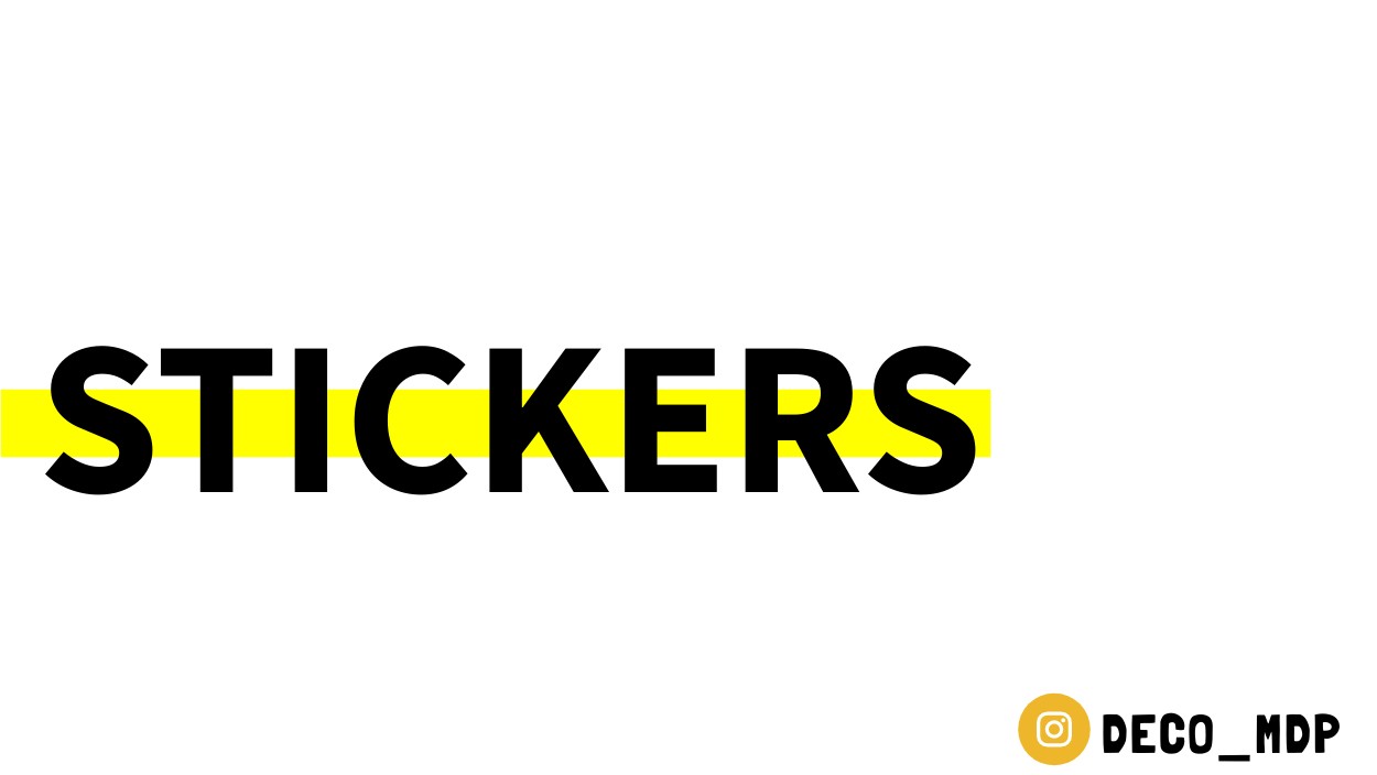 Catálogo Stickers