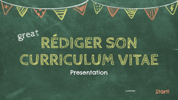 Rédiger son CV | Genially
