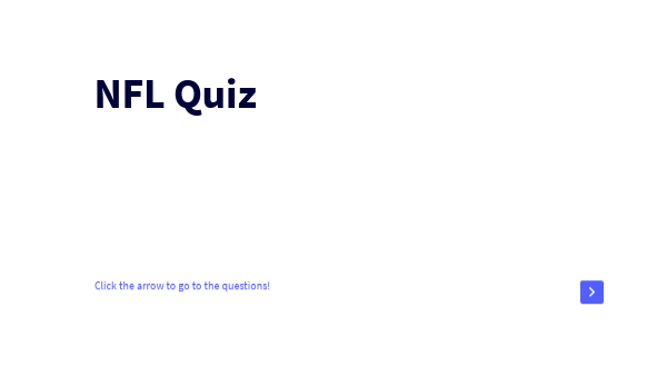 NFL qiuz (covid additon) | Genially