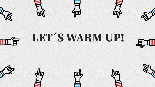 WARM-UP 2º BACHILLERATO