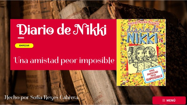 EL DIARIO DE NIKKI PRESENTACIÓN SOFÍA | Genially
