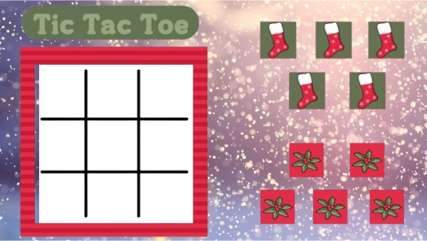 TRES EN RAYA NAVIDAD