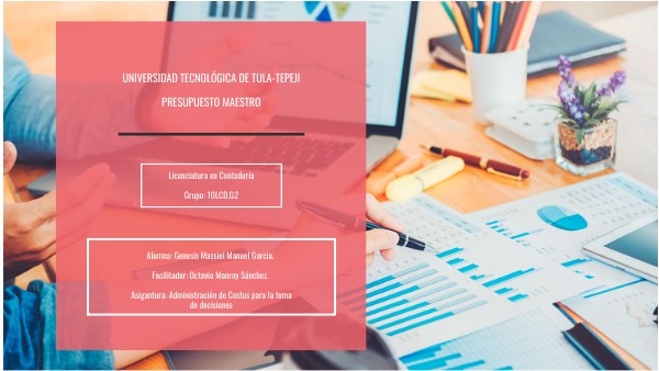 Presupuesto Maestro | Genially