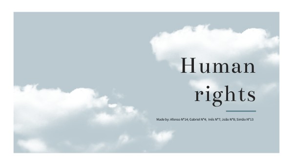 Human rights