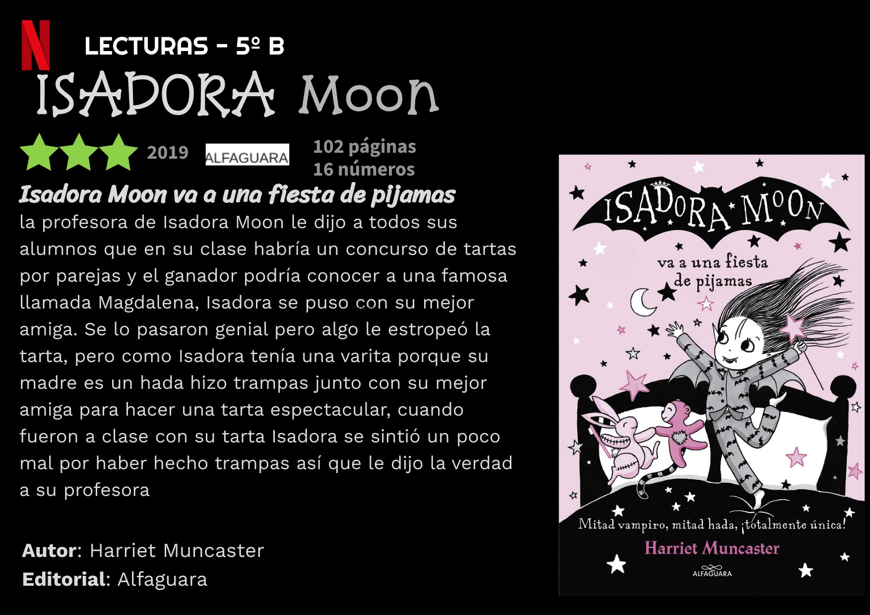 Libro Isadora Moon