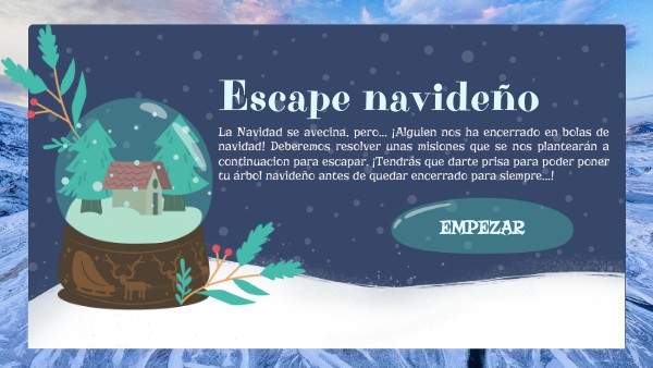 ESCAPE ROOM NAVIDEÑO