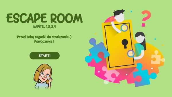 Escape KLASA 2 NIEMIECKI kap. 1-4 | Genially