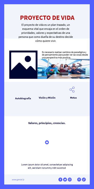 Proyecto de vida | Genially