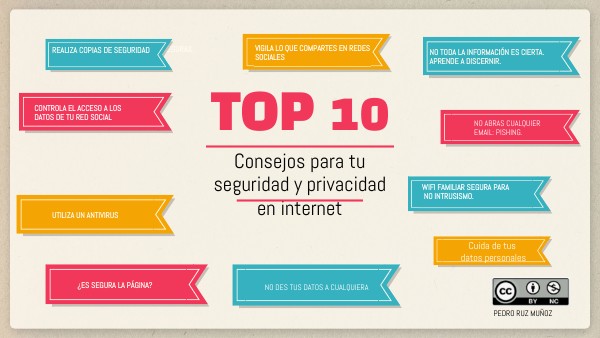 CONSEJOS PARA TU SEGURIDAD Y PRIVACIDAD EN INTERNET