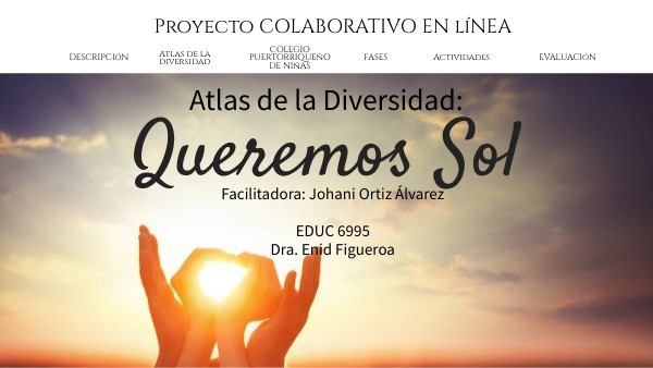 Tele-Proyecto Queremos Sol | Genially