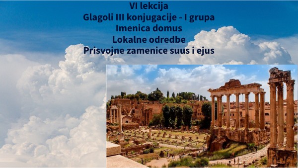 VI LEKCIJA