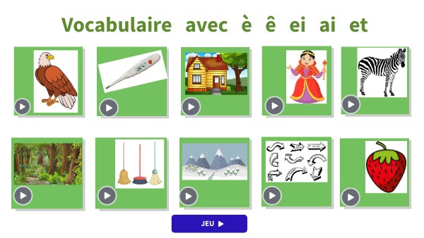 Le son è ê ei ai et | Genially