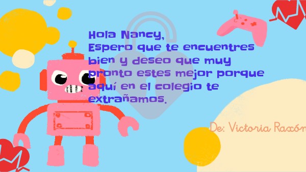Carta para Nancy | Genially