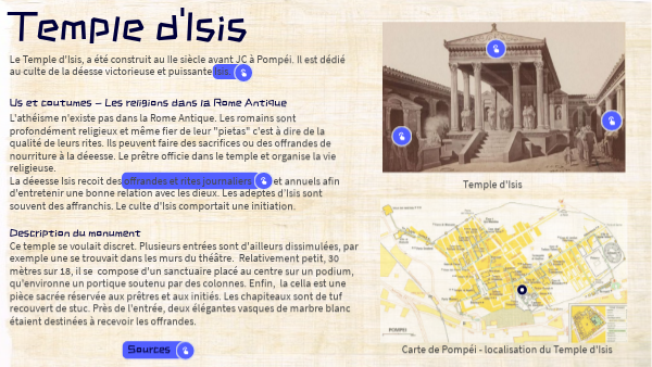 Temple d'Isis | Genially