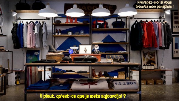 LES VÊTEMENTS ET LA MÉTÉO - FR A1 | Genially