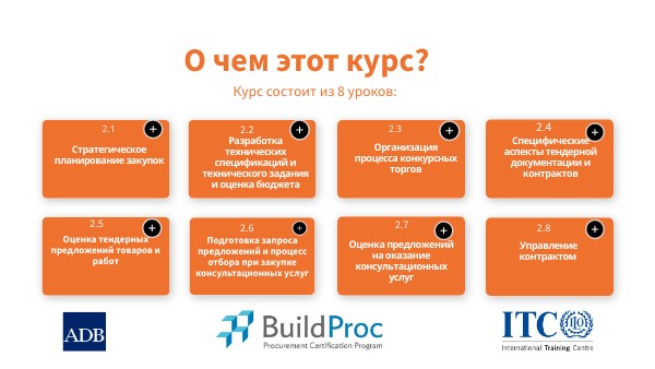 ADB M2 CERTIFICATION PROGRAMME: Course Overview