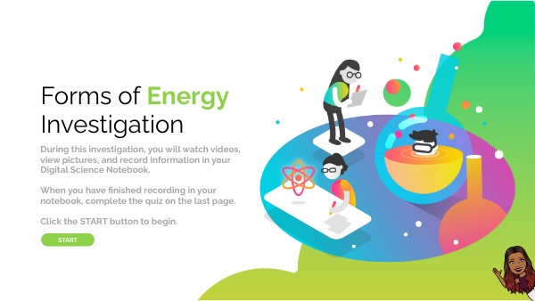 Forms of Energy Investigation | Genially