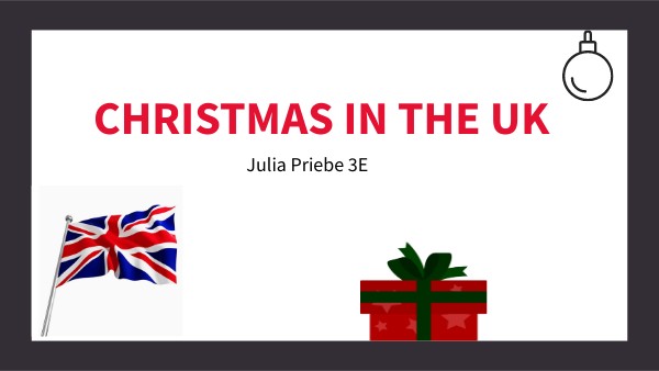 Christmas in the UK | Genially