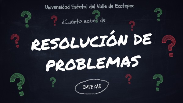Resolución de problemas | Genially