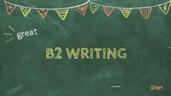 B2 Writing | Genially