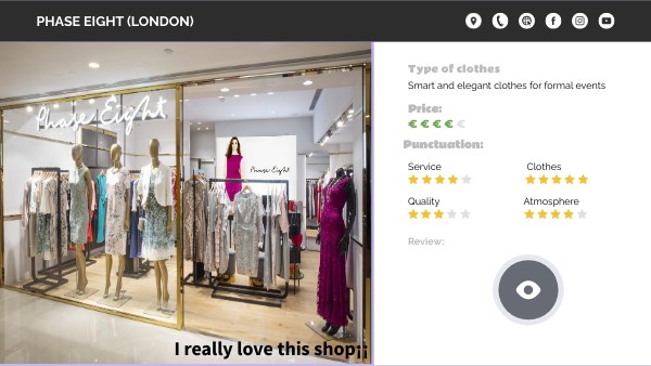 CLOTHES SHOP REVIEW | Genially