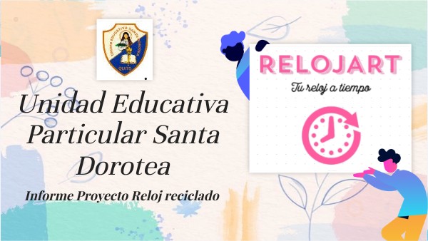 Reloj Reciclado Teresa Inca 10 mo A