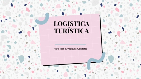 LOGÍSTICA TURÍSTICA