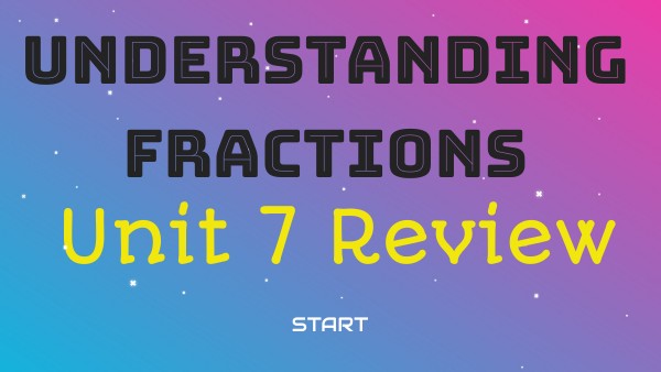 Second Grade: Understanding Fractions Unit 7 Review | Genially