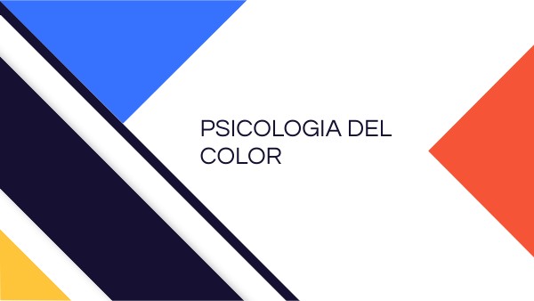 Psicologia del color | Genially
