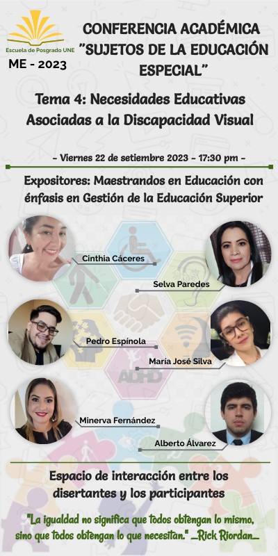 Conferencia - ME-EE 2023