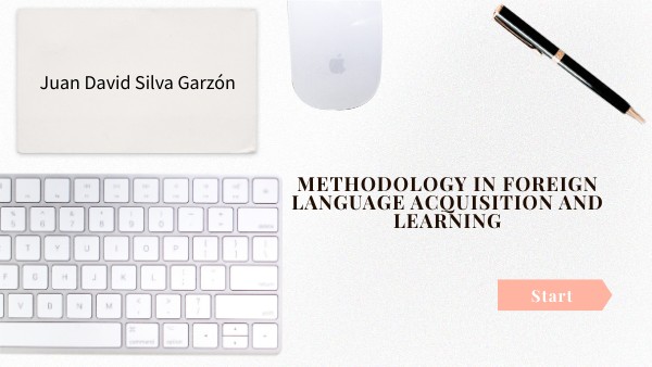Methodology in Foreign Language Acquisition | Genially
