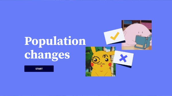 Population changes | Genially