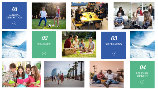 SPEAKING COMPARING PHOTOS | Genially