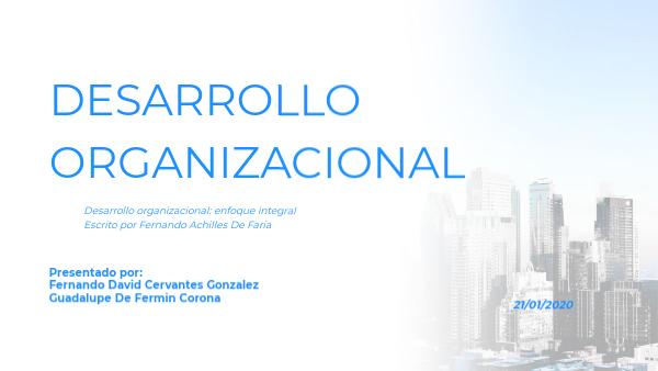 Desarrollo organizaciona