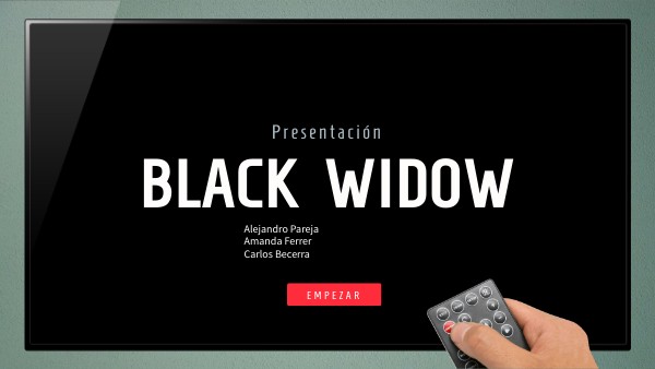 Black widow | Genially