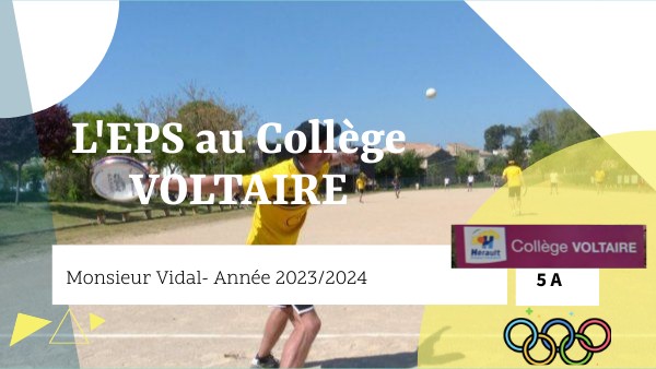 année eps 3A | Genially