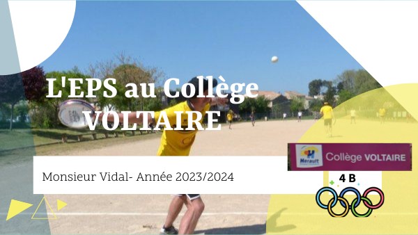 Année EPS 4B | Genially