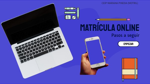 Matrícula online | Genially