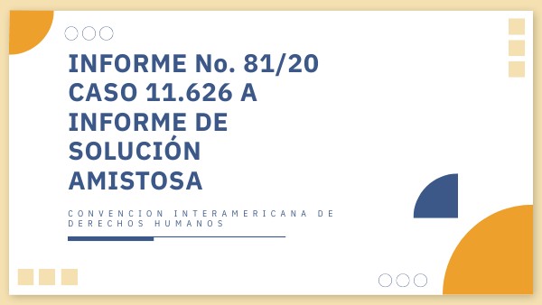 CIDH INFORME 81/20