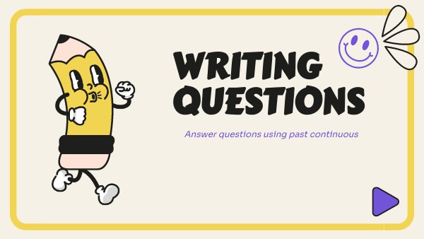 WRITING QUESTIONS | Genially