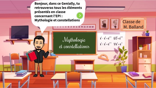 (5ème) EPI - Mythologie et constellations